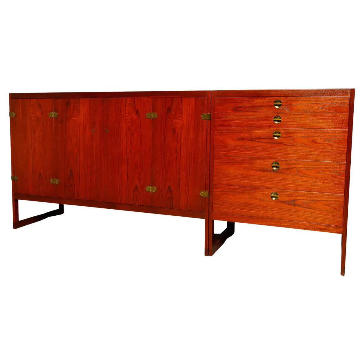Børge Mogensen for P. Lauritsen & Son Sideboard Cabinets, 1950s Denmar – Automaton Modern