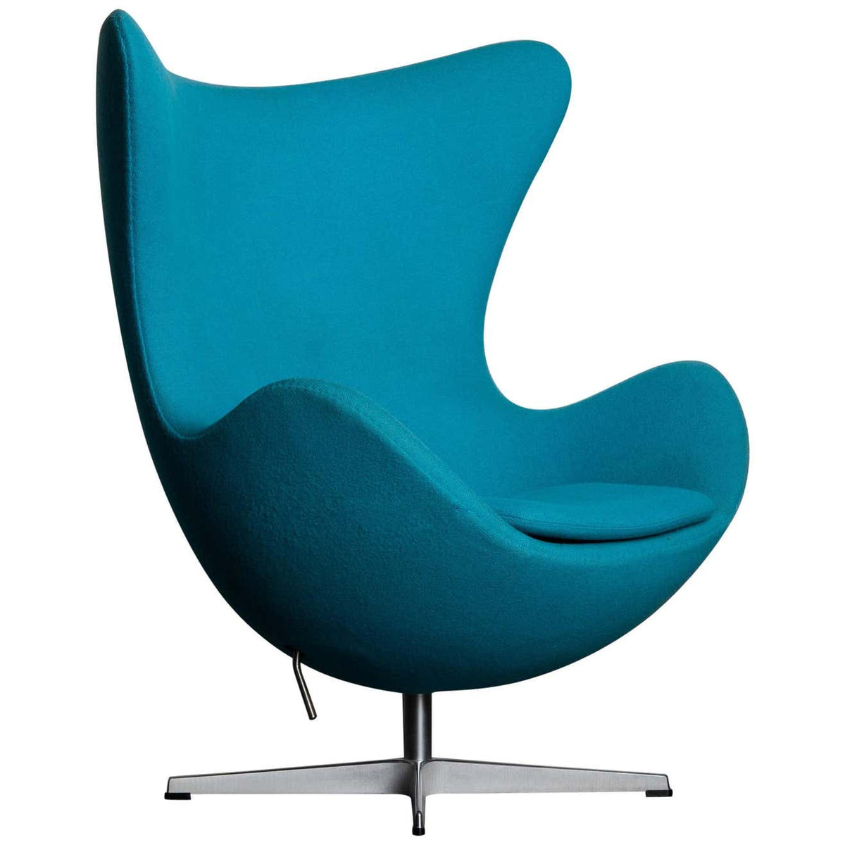 'Egg' Swivel Chair by Arne Jacobsen for Fritz Hansen, Signed ...
