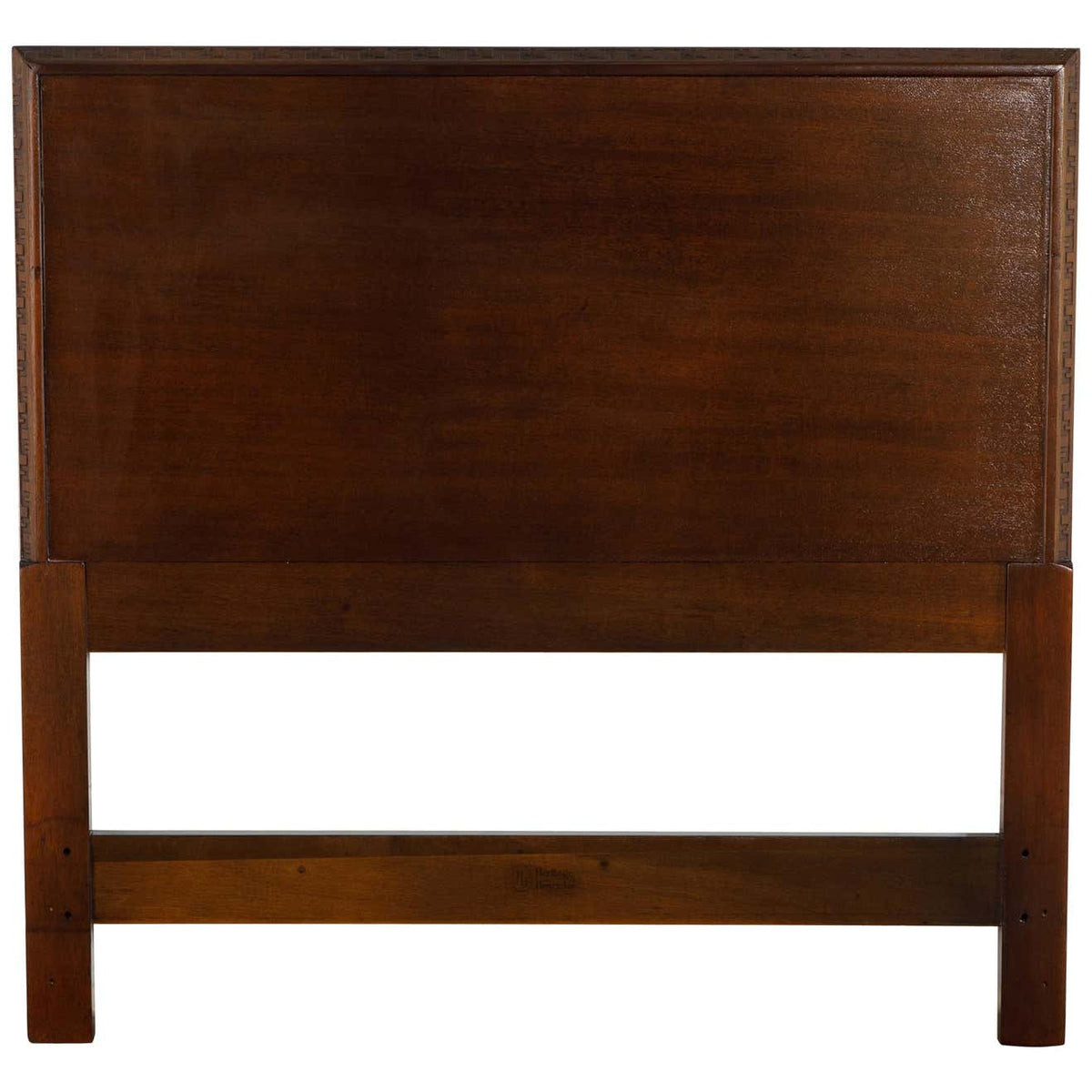 'Taliesin' Mahogany Twin Sized Bed Headboard by Frank Lloyd Wright, 19 ...